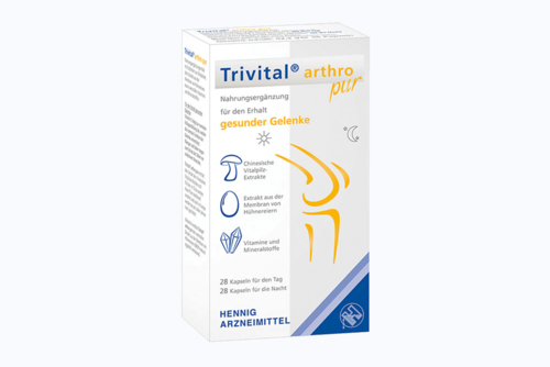 Neu: Trivital® arthro pur für den Erhalt gesunder Gelenke - HENNIG ...